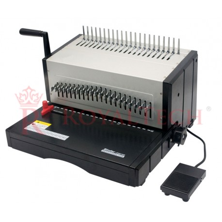 ELECTRIC PLASTIC COMB BINDING MACHINE RTEPC21 ROYALTECH ASIA PLUS ELECTRIC PLASTIC COMB BINDING MACHINE RTEPC21 ROYALTECH ASIA PLUS